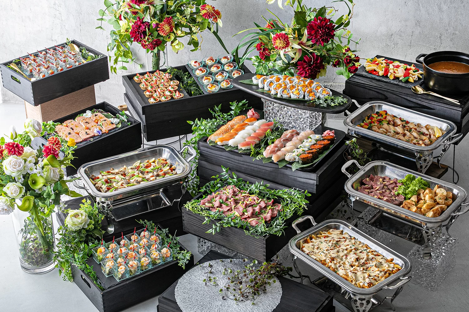 東京近辺でのケータリングならミスタービュッフェ Mr.BUFFET | オードブルやケータリングなどパーティ料理のお届け専門店