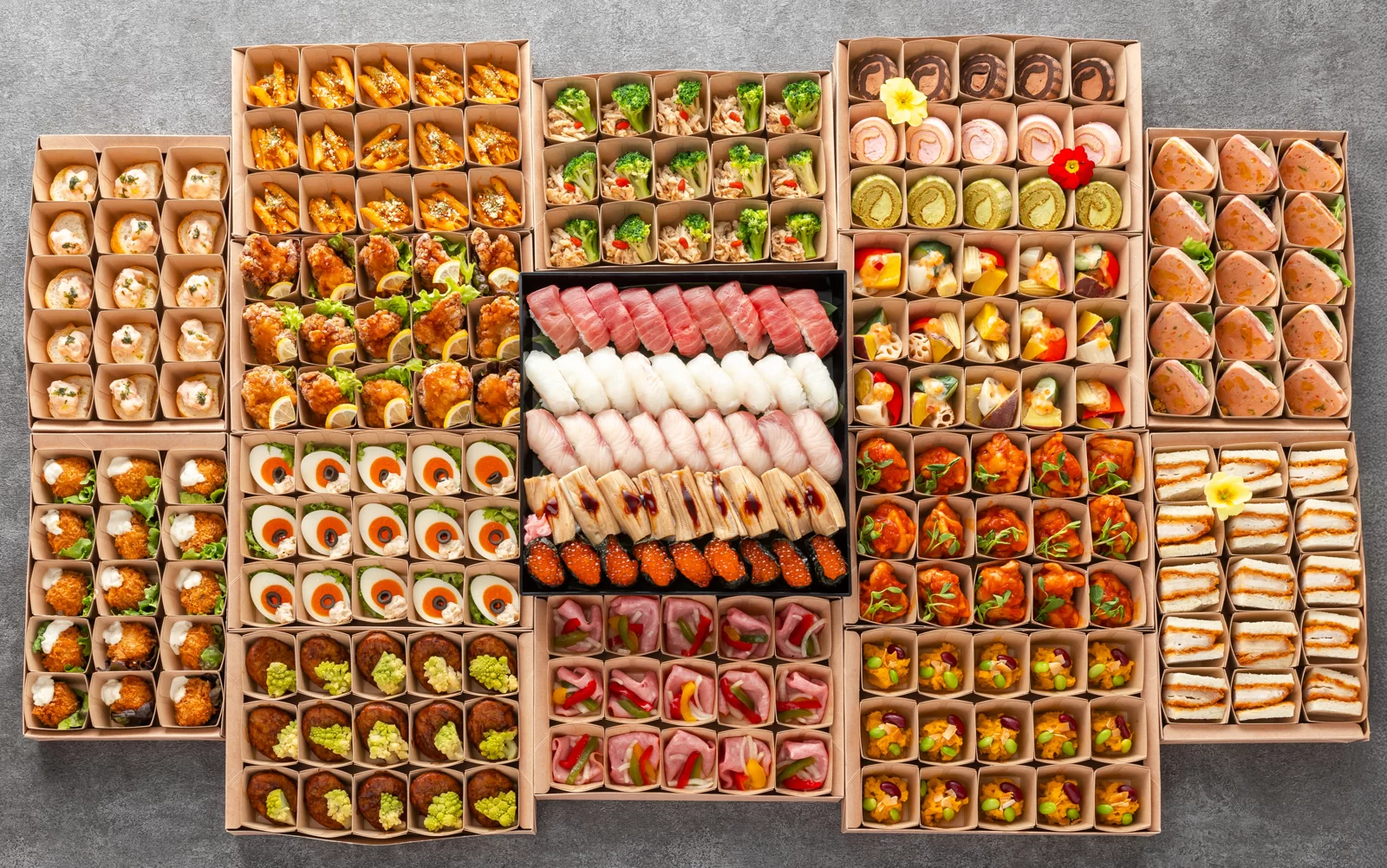 東京近辺でのケータリングならミスタービュッフェ Mr.BUFFET | オードブルやケータリングなどパーティ料理のお届け専門店