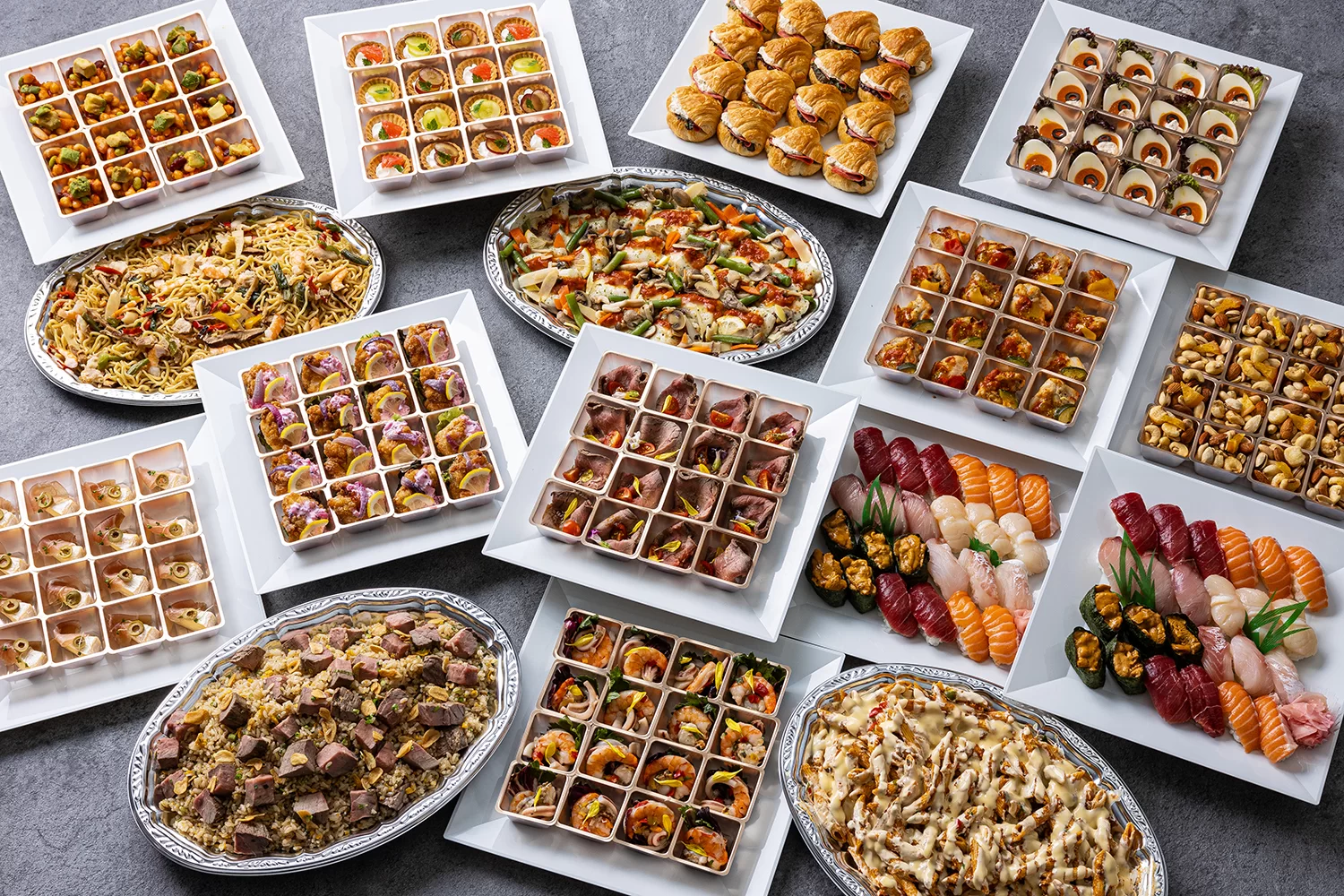 東京近辺でのケータリングならミスタービュッフェ Mr.BUFFET | オードブルやケータリングなどパーティ料理のお届け専門店